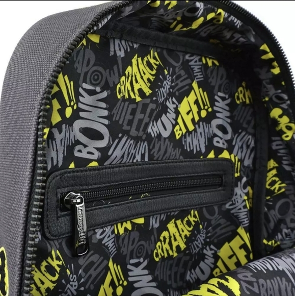 Loungefly | Bags | Loungefly Dc Comics Batman 8th Anniversary Aop ...